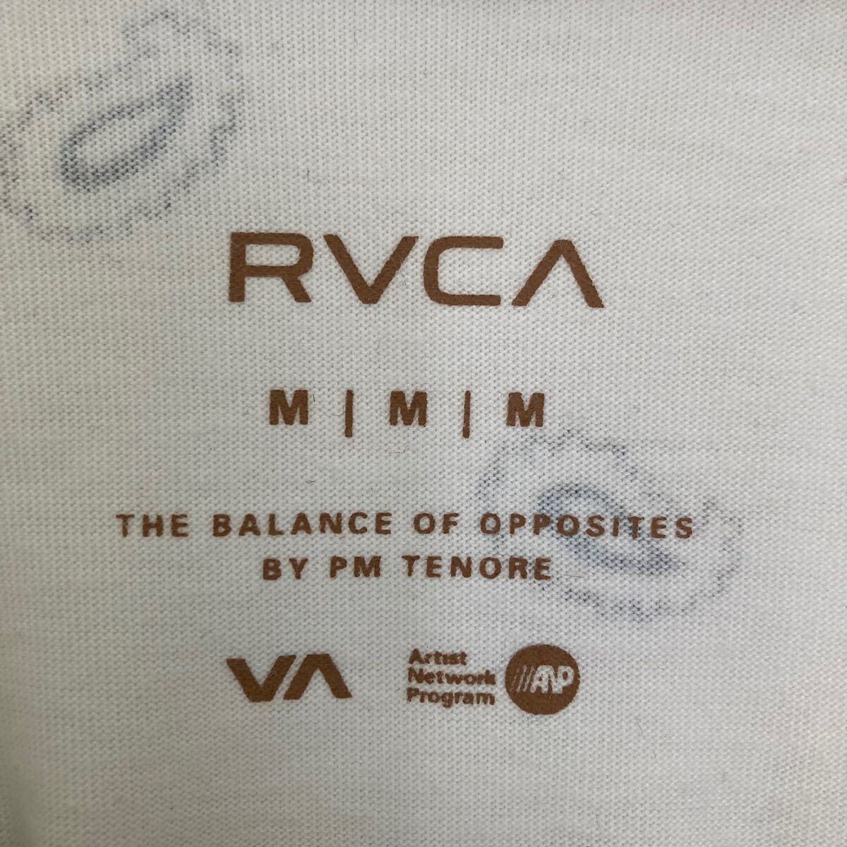 Yahoo!オークション - RVCA Tシャツ ロンT 長袖 ホワイト メンズ 総柄 ...