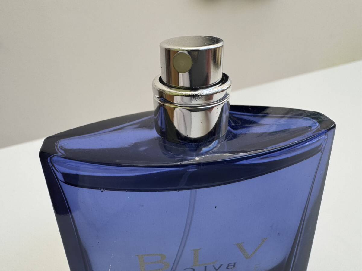 Yahoo!オークション - F548 1円～残量ほぼ満 BVLGARI ブルガリ ブルー...