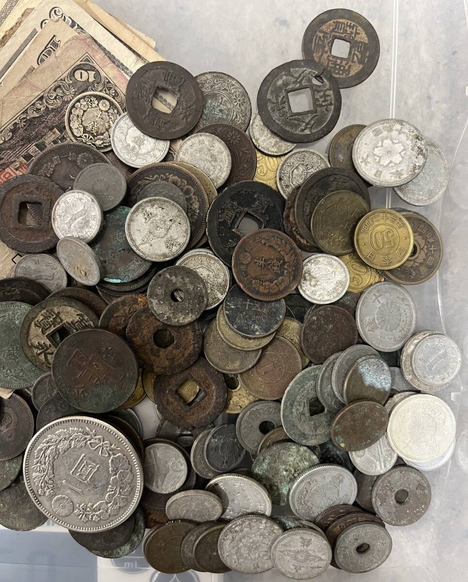 Yahoo!オークション - ＃25111A トレイを除いて重量458g 古銭まとめ 外...