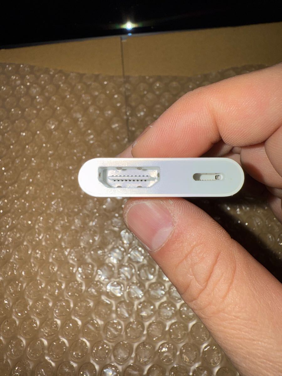 Yahoo!オークション - Apple Lightning A1438 AVアダプタ