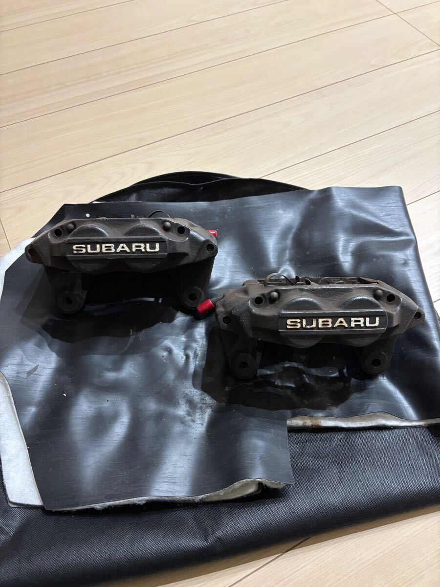 Yahoo!オークション - スバル純正キャリパー 4POT フロント 左右セット