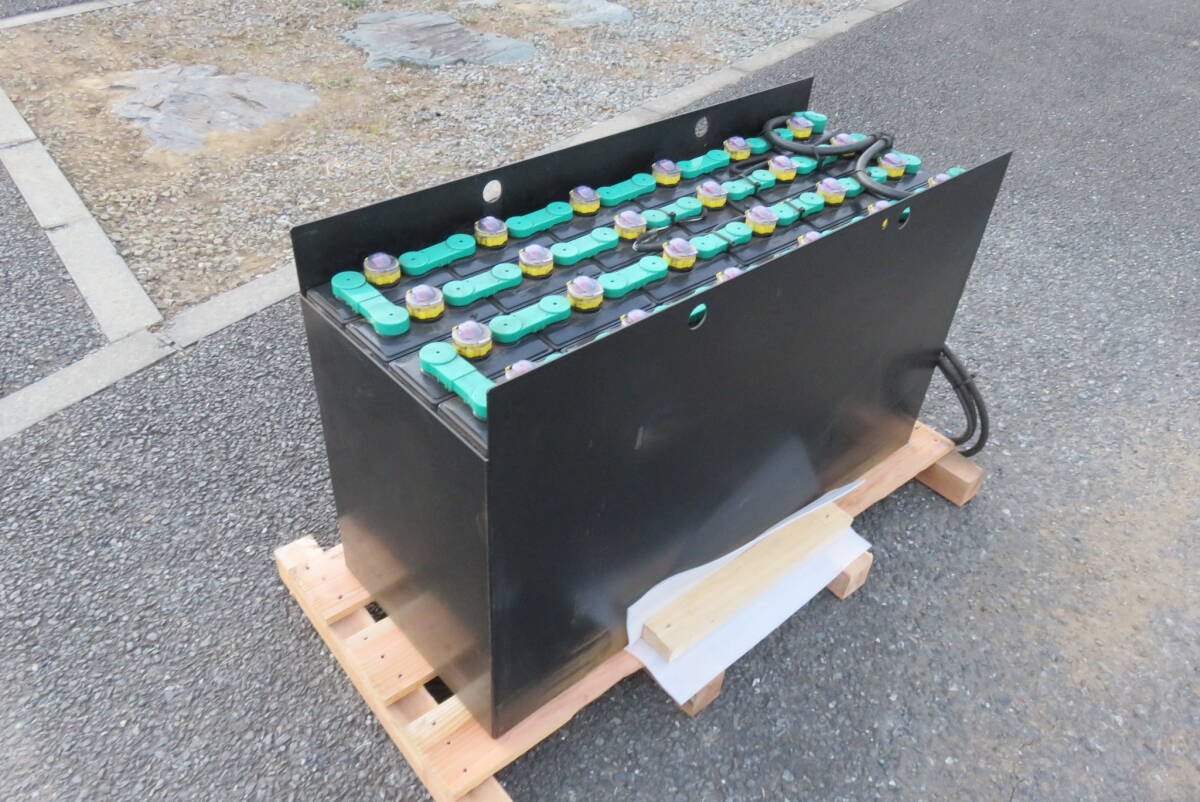 Yahoo!オークション - 即決 バッテリー フォークリフト 用 日立 HITAC...