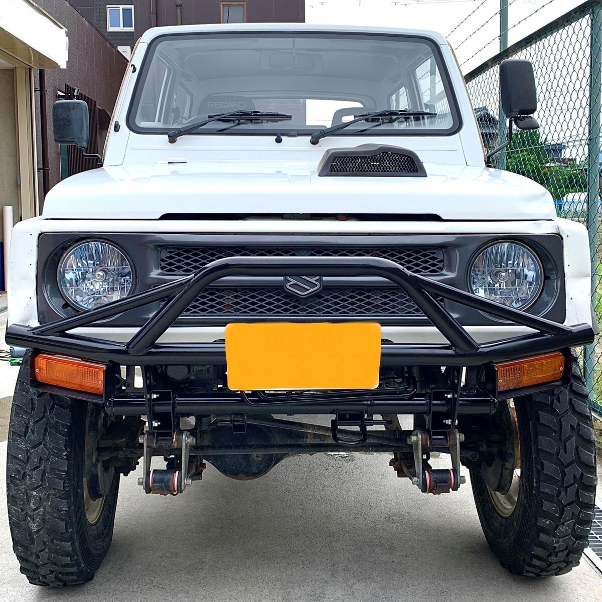 Yahoo!オークション - アウトレット品 ジムニー JA11 しし狩りバンパ...