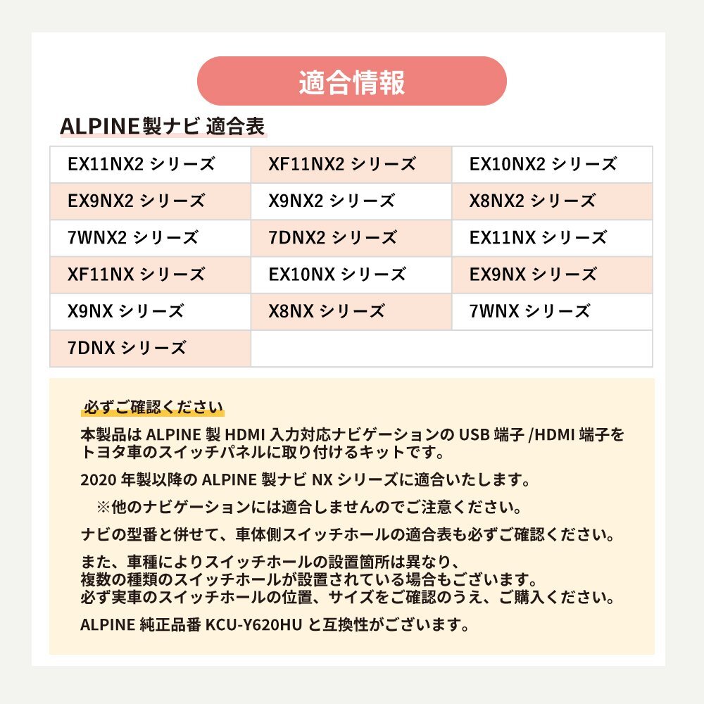 Yahoo!オークション - アルパイン KCU-Y620HU 同機能 ビルトインUSB/HD...
