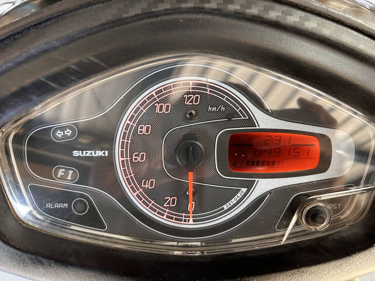 Yahoo!オークション - スズキ アドレスV125S 書類あり CF4MA 4ストロー...