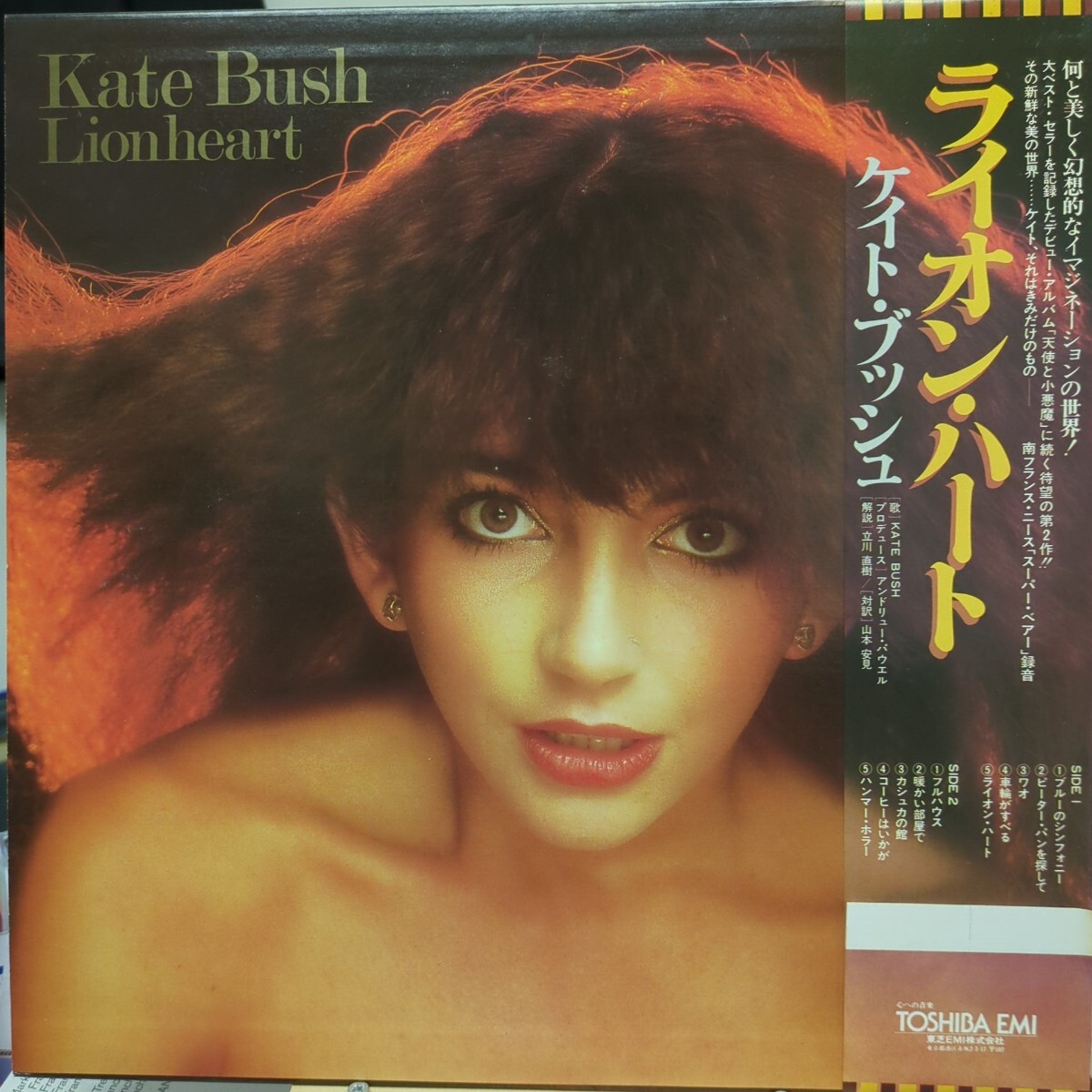 Yahoo!オークション - 即決 LP 帯付 Kate Bush ケイト・ブッシュ / Lio...