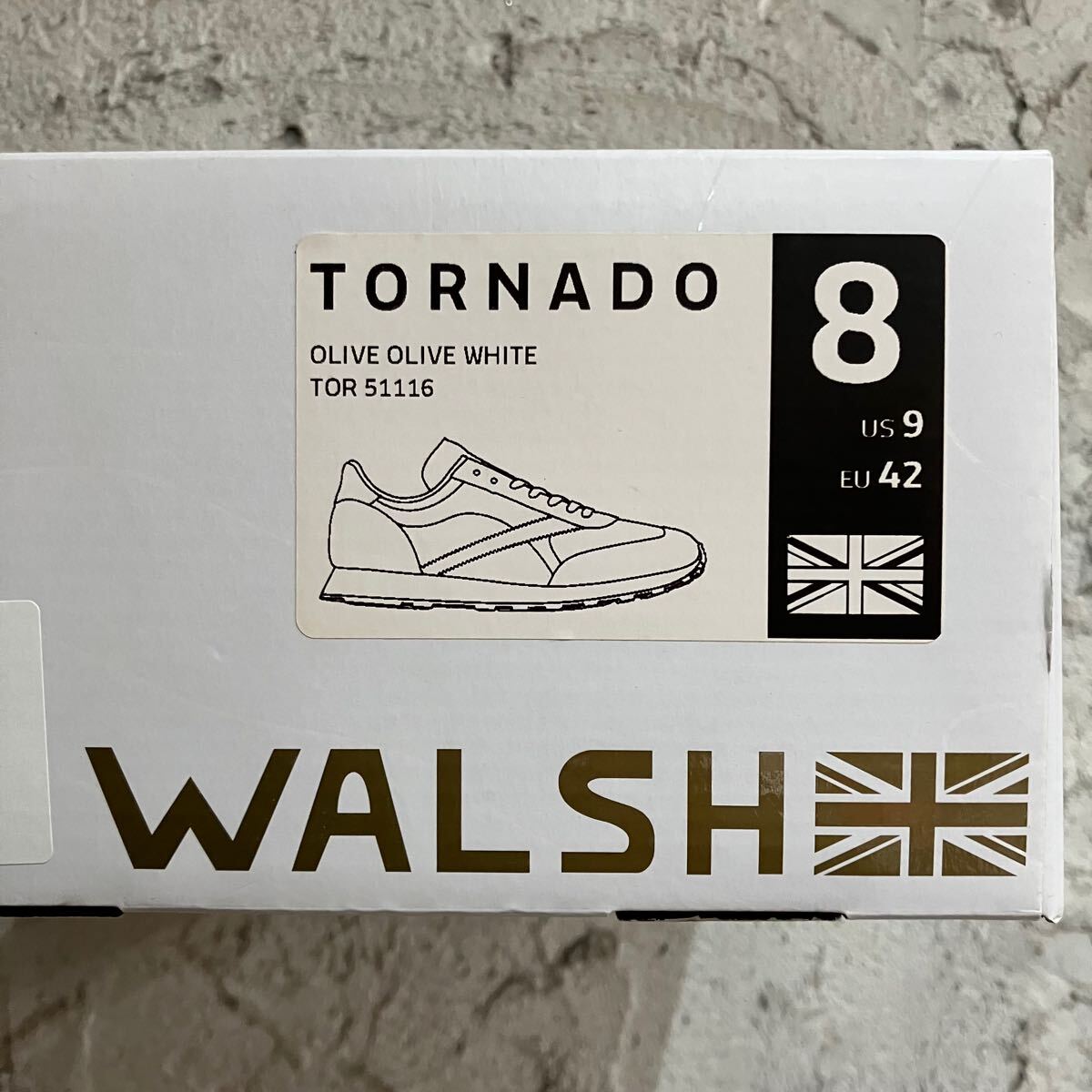 Yahoo!オークション - ほぼ未使用 WALSH TORNADO ウォルシュ スニーカ...