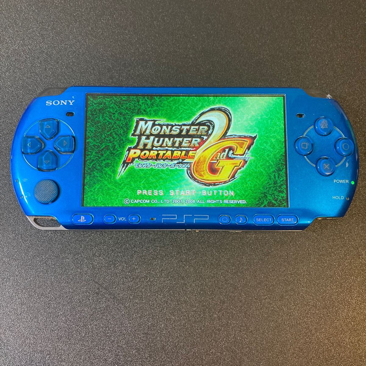 Yahoo!オークション - SONY PSP本体 PSP-3000 モンスターハンター2G付...