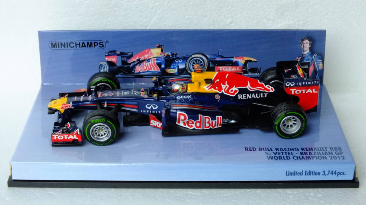 Yahoo!オークション - 1/43 Minichamps RB8 BRAZILIAN GP World Champi...