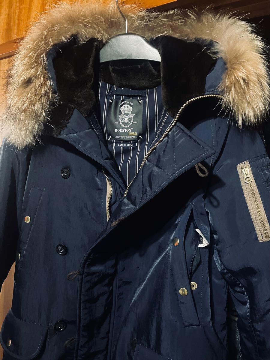 Yahoo!オークション - ヒューストン N3B ゴールド L ミリタリー アメカ...