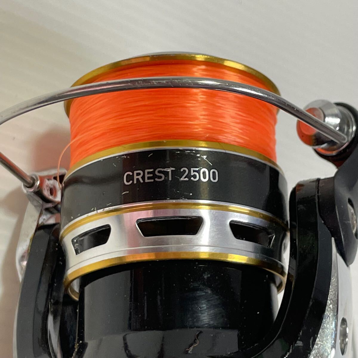 Yahoo!オークション - D84 ダイワ CREST クレスト 2500 スピニングリ...