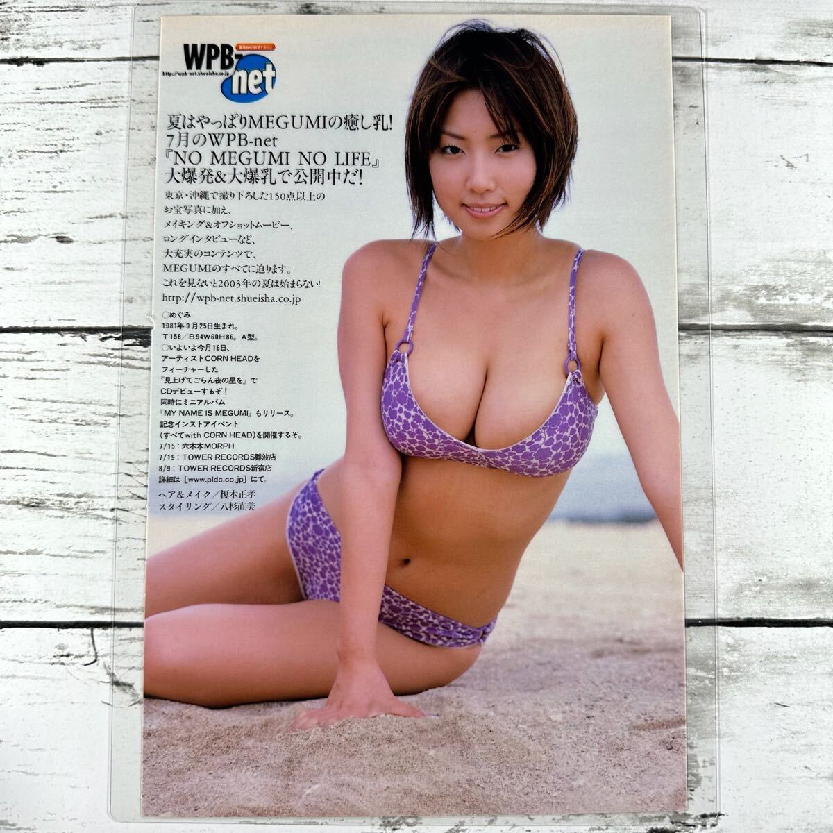 高品質ラミネート処理 MEGUMI メグミ 雑誌 切り抜き 7P A4 B5フィルム 水着 グラビア アイドル 芸能人 女優(タレント)｜売買されたオークション情報、yahooの商品情報を ...