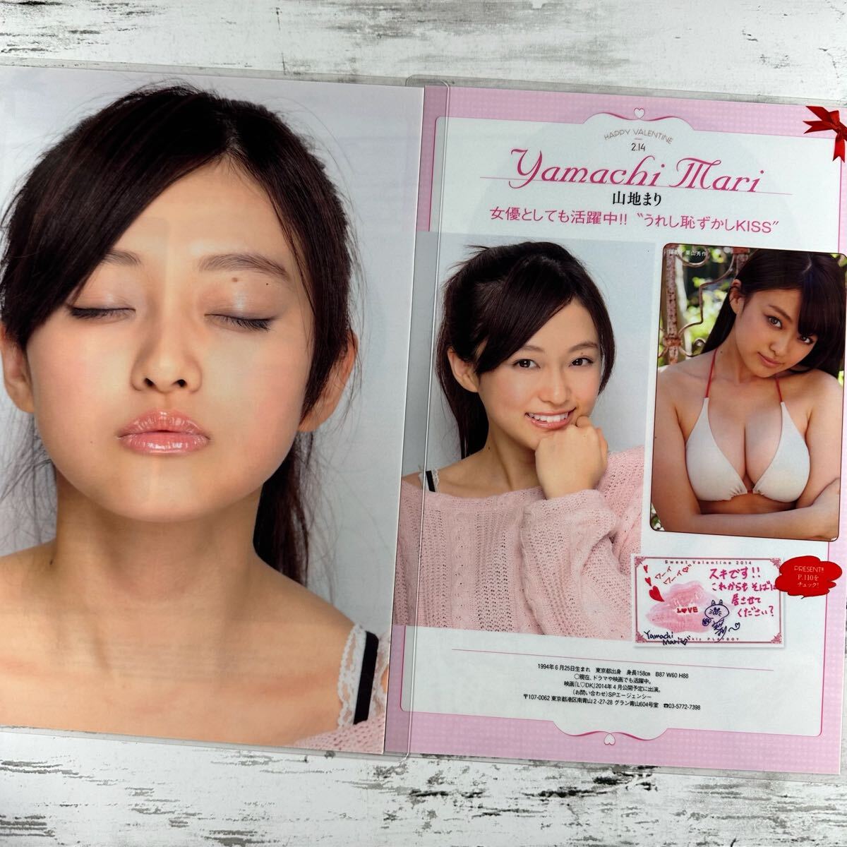 日本代購代標第一品牌【樂淘letao】－[高品質ラミネート処理][ 筧美和子 橋本マナミ 他 ] プレイボーイ 2014年8号 雑誌 切り抜き 15P B5フィルム 水着 グラビア アイドル 芸能人