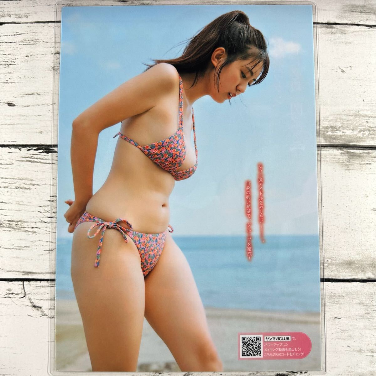 高品質ラミネート処理 豊田ルナ ヤングマガジン 2024年47号 雑誌 切り抜き 9P B5フィルム 水着 グラビア アイドル 芸能人 女優(中古)のオークション落札情報