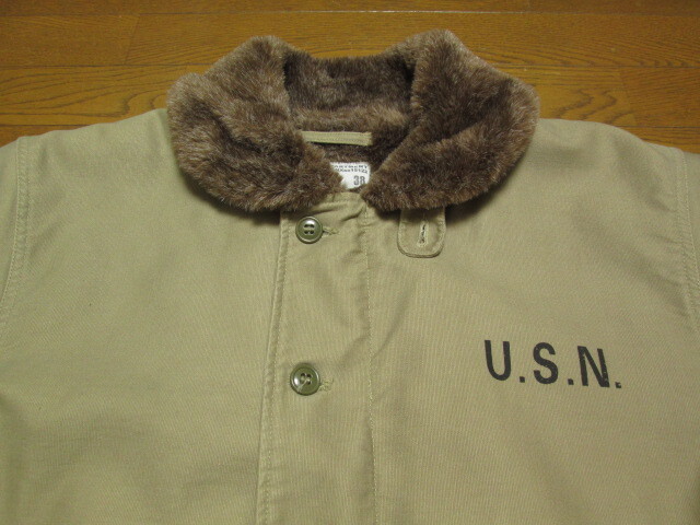 Yahoo!オークション - 良好 YMCL KY デッキジャケット N-1 38 M ボア N...