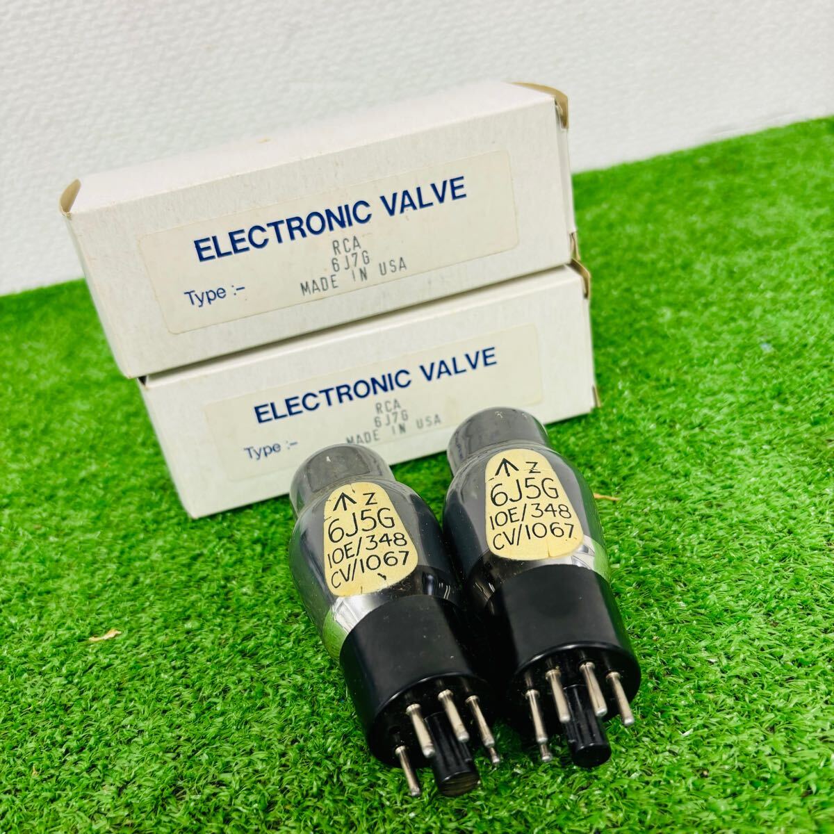 Yahoo!オークション - f1035 真空管 ムラード 6J5G （10E/348 CV/1067...