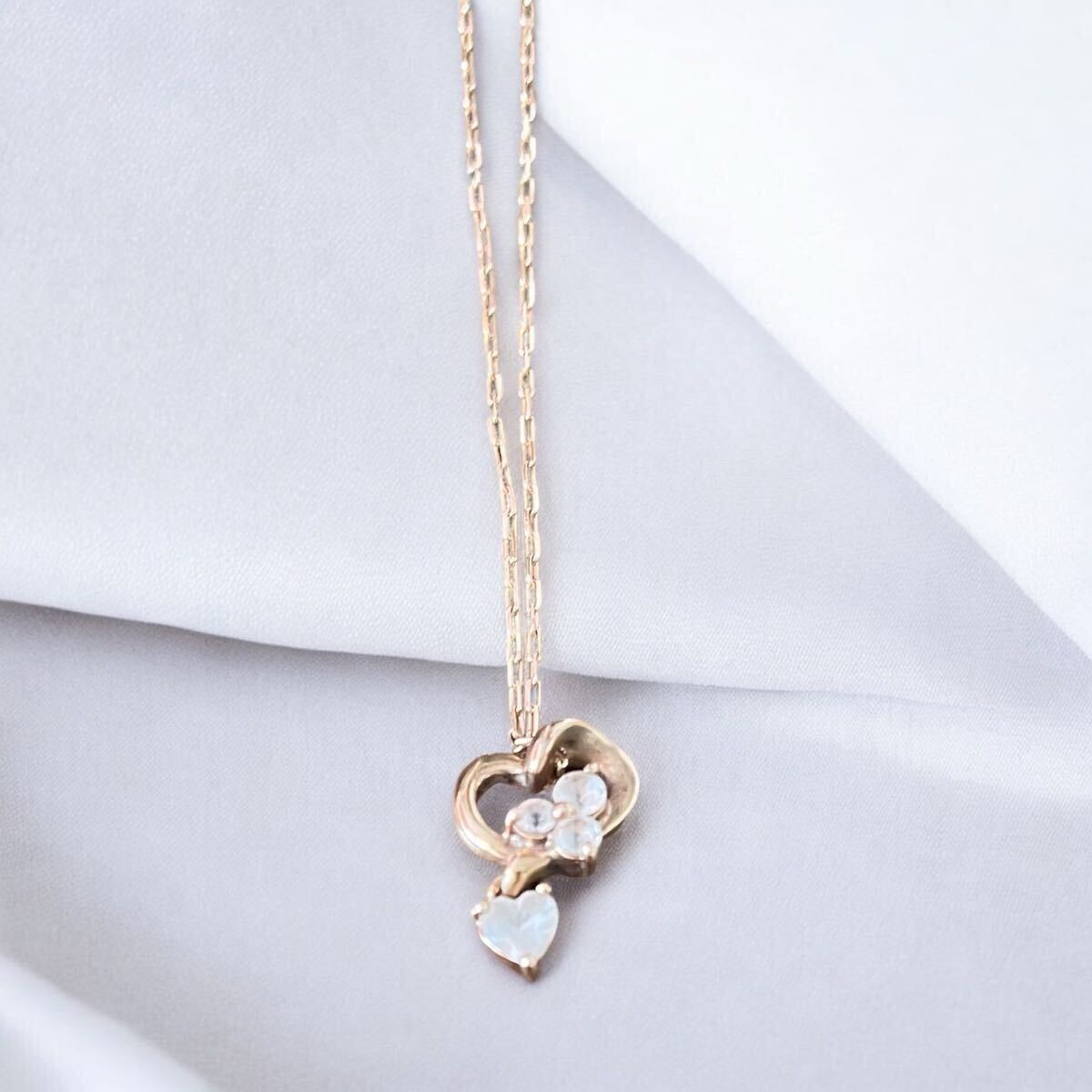 4℃ネックレス K10 ピンクゴールド ハート(ネックレス、ペンダント、チョーカー)｜売買されたオークション情報、yahooの商品情報をアーカイブ公開 - オークファン（aucfan.com）