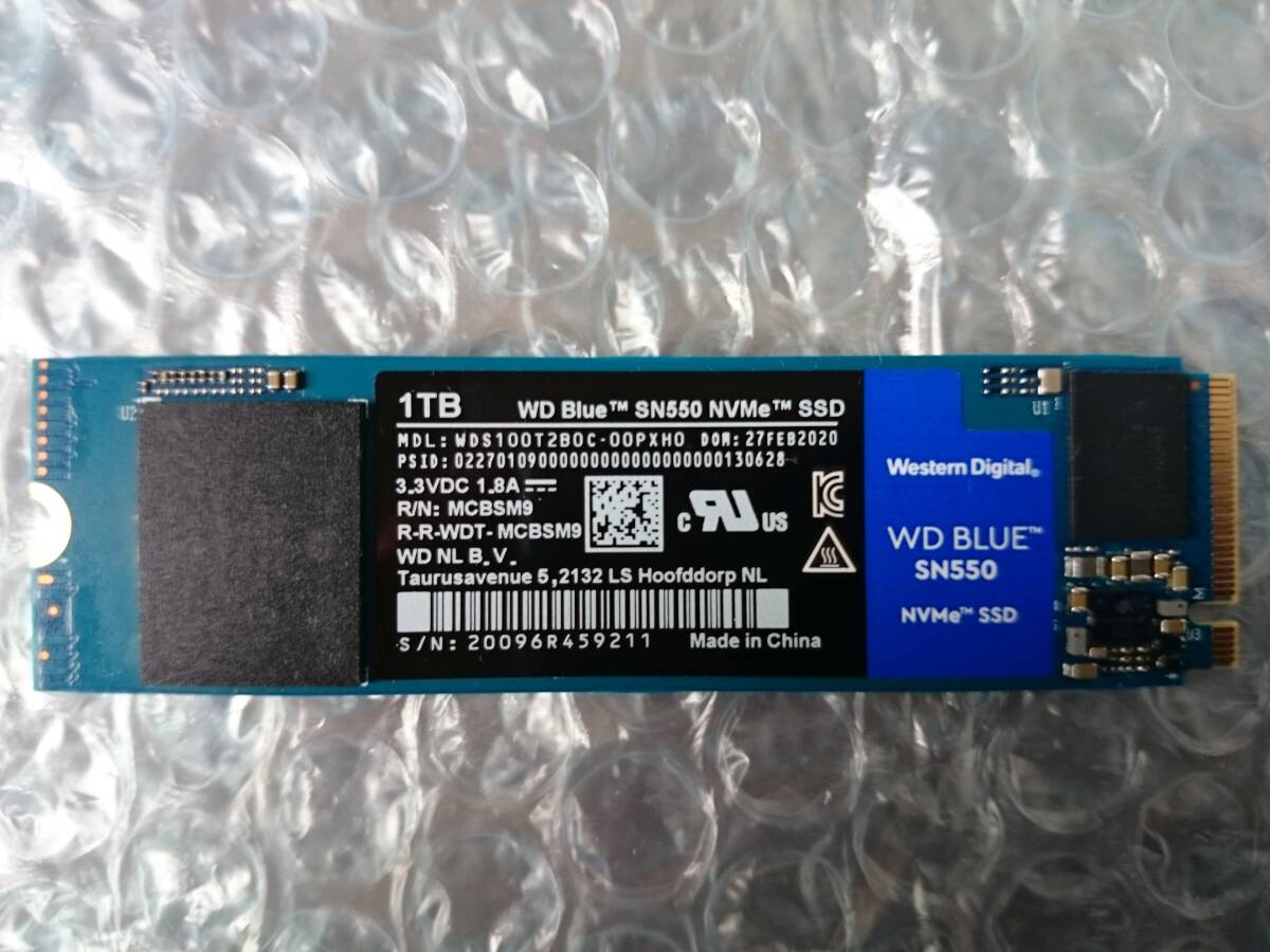 Yahoo!オークション - Western Digital WD Blue SN550 1TB WDS100T2B0C...