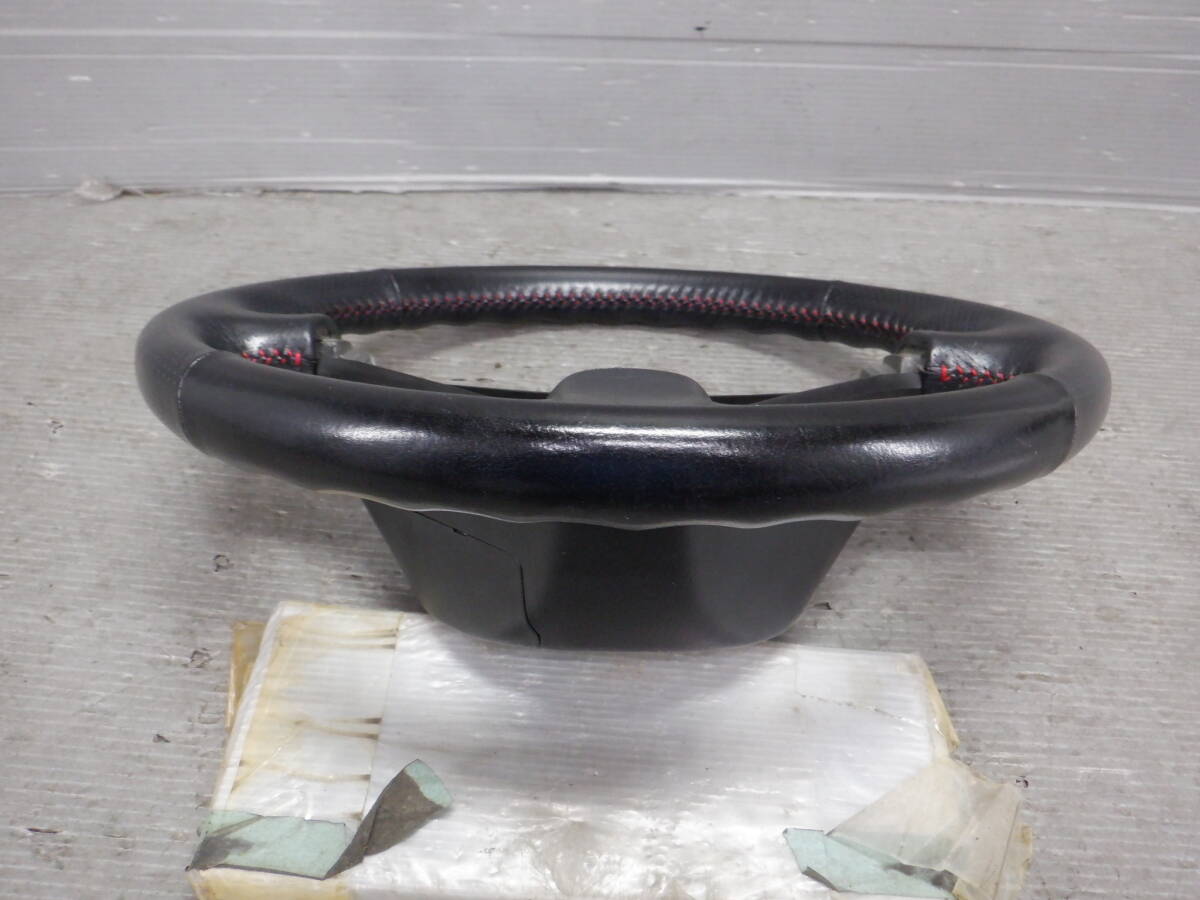 H13年 JB3 ライフ ダンク TR 純正 ハンドル ステアリング 黒 レザー タイプ 赤 ステッチ /16 6-28251 87883(ステアリング、ハンドル本体)｜売買されたオークション ...
