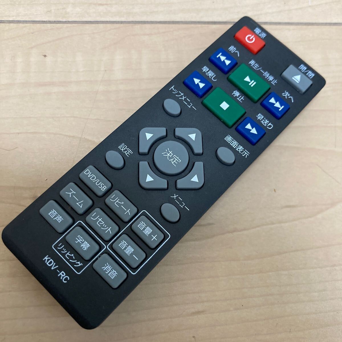 Yahoo!オークション - TMIジャパン DVD リモコン KDV-RC @KDV-H100