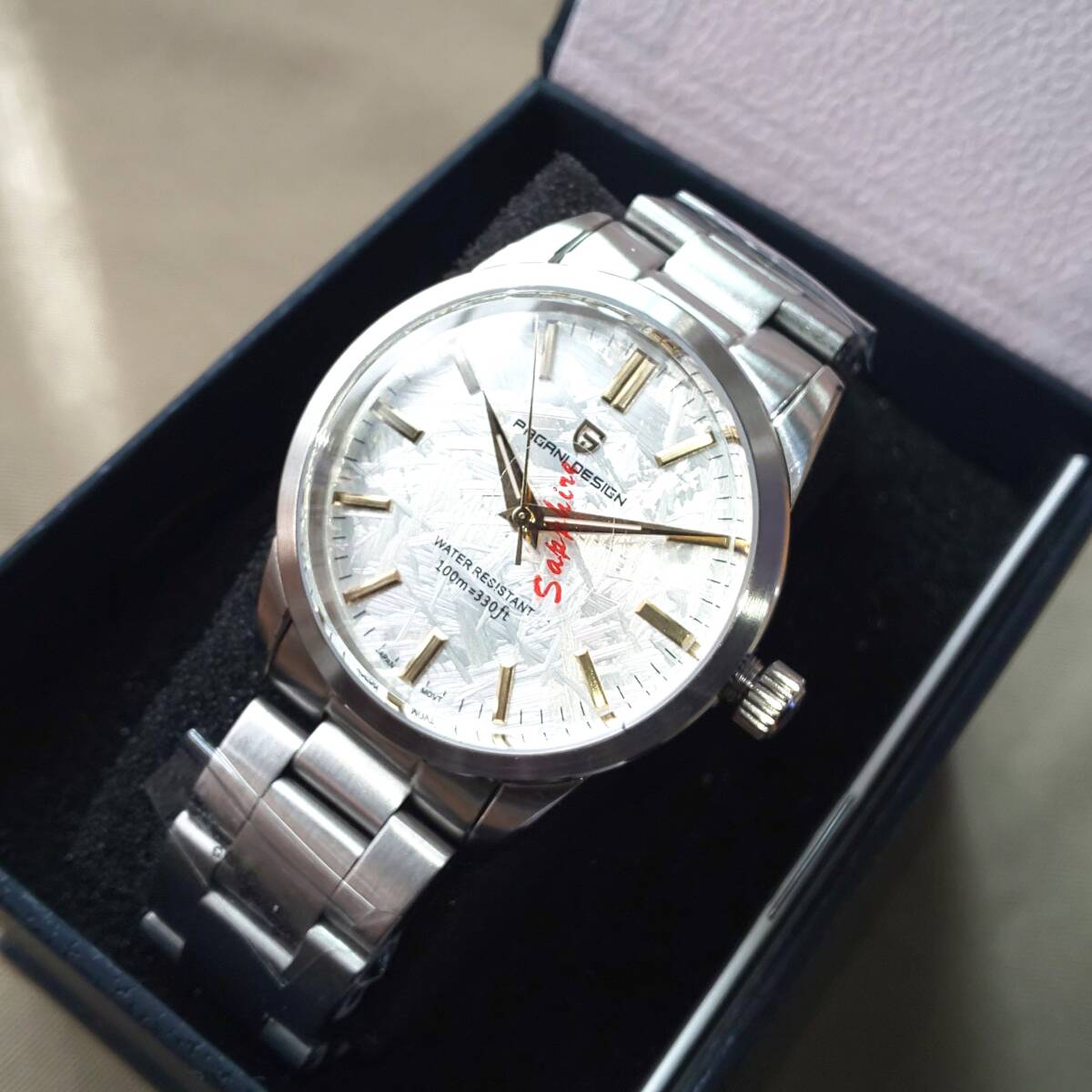 Yahoo!オークション - パガーニデザイン メンズクォーツ腕時計 PD-1734...