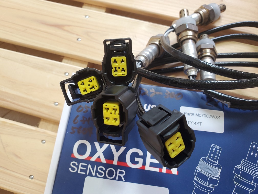 Yahoo!オークション - 4本1台分Set保証有-10yフロント&リアO2センサー ...