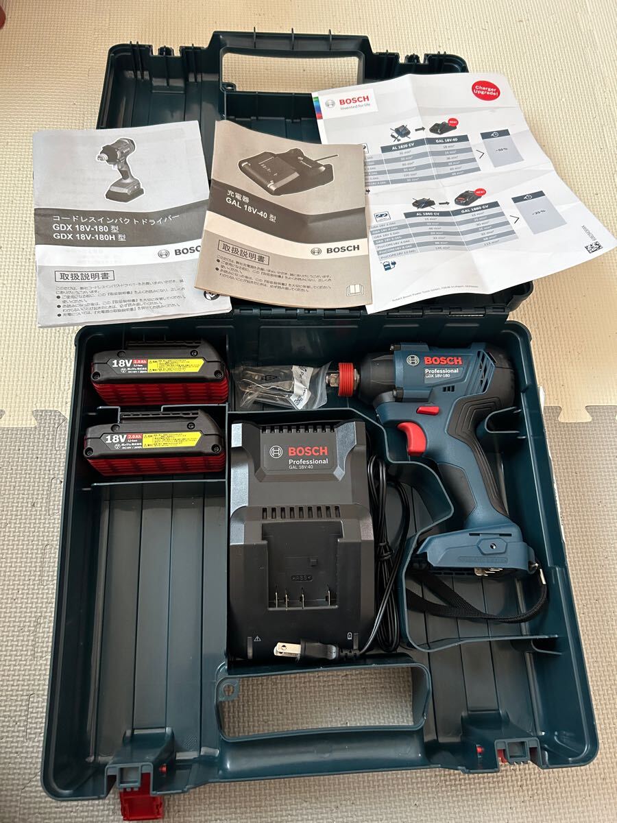 Yahoo!オークション - BOSCH インパクトドライバー GDX-18V-180 ボッシ...