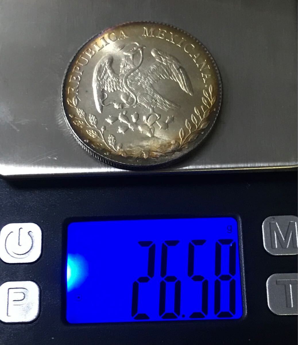 日本代購代標第一品牌【樂淘letao】－銀貨 1889年 8レアル メキシコ 1円古銭 メキシコ銀貨 一圓銀貨 貿易銀 古銭 硬貨 コイン硬貨 古銭 貿易銀 （k-765)