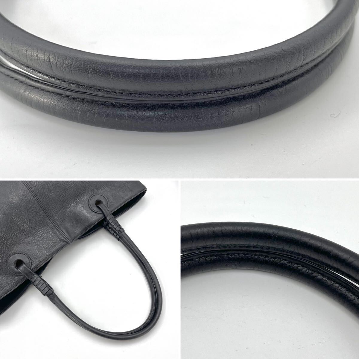 Yahoo!オークション - 極美品 A4収納 オールレザー トートバッグ 肩掛...