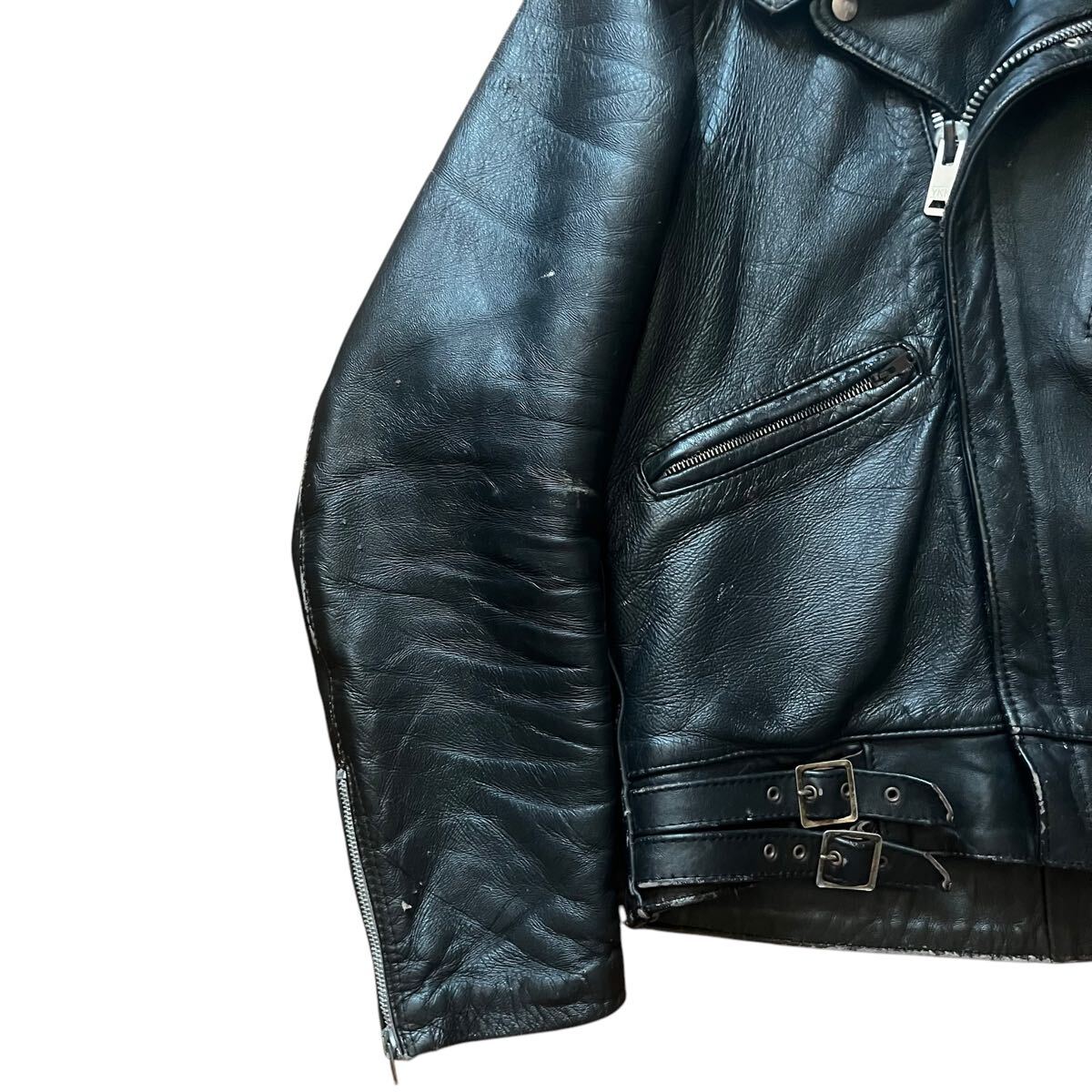 Yahoo!オークション - 70s vintage Kett Leathers ライダース Mサイズ ...
