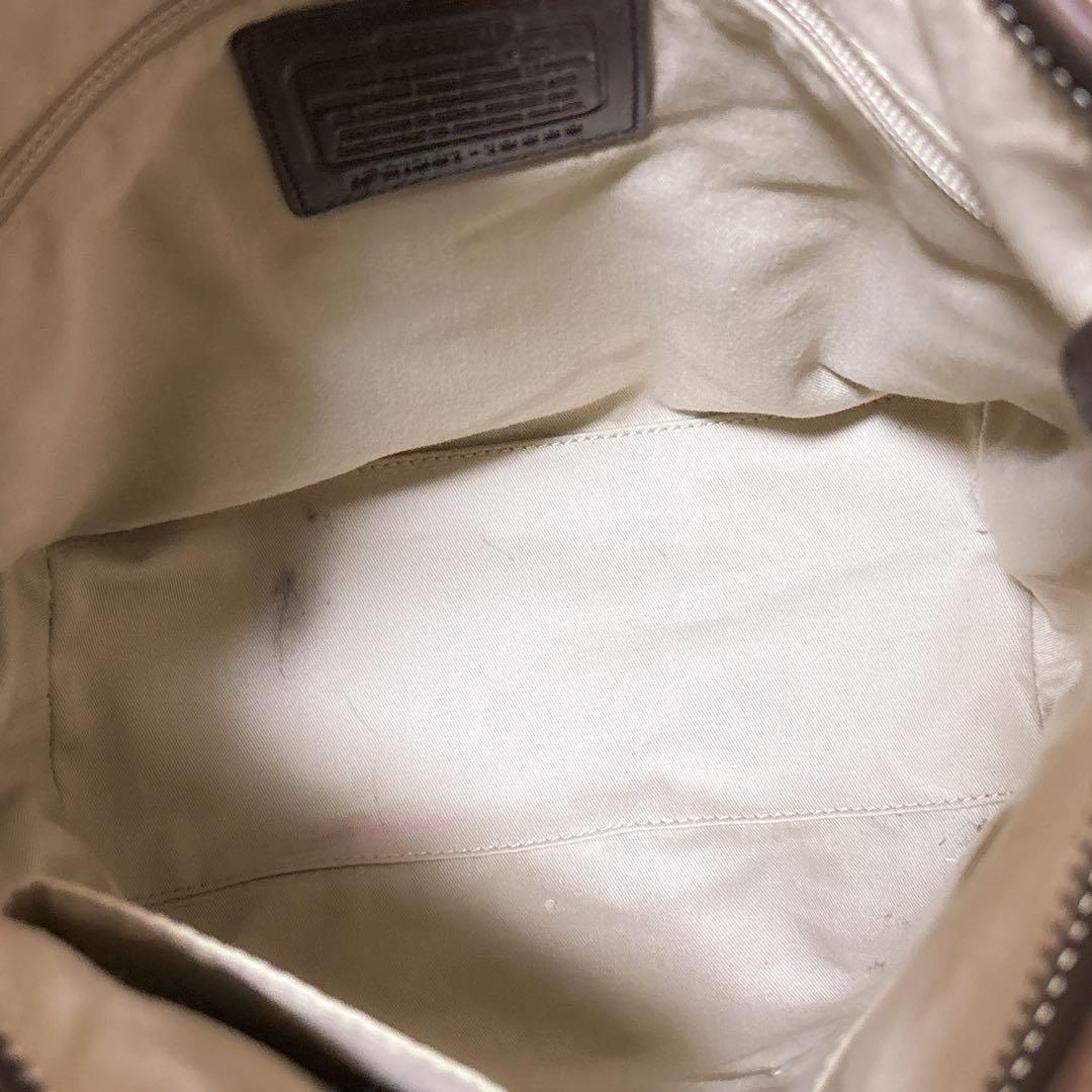 Yahoo!オークション - COACH コーチ レザー ショルダーバッグ ワンショ...