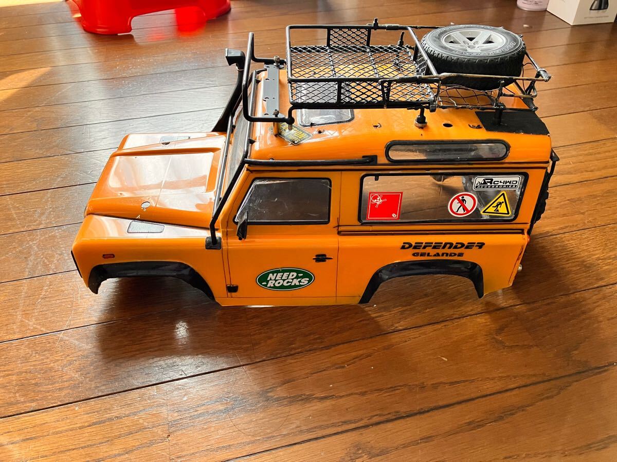 Yahoo!オークション - タミヤ cc01使用 ディフェンダー ボディー