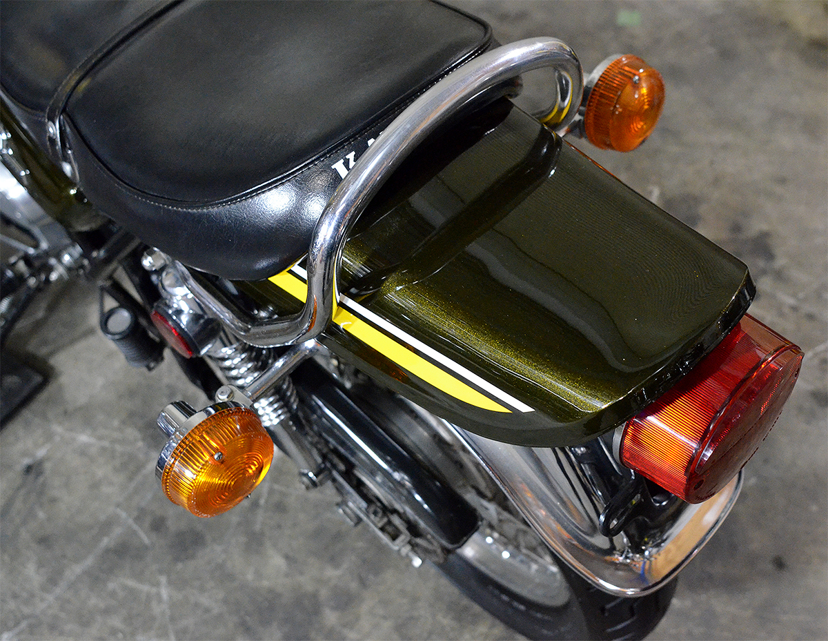 Yahoo!オークション - 1974年 Kawasaki Z900Super4 Z1A 程度良好イエロ...