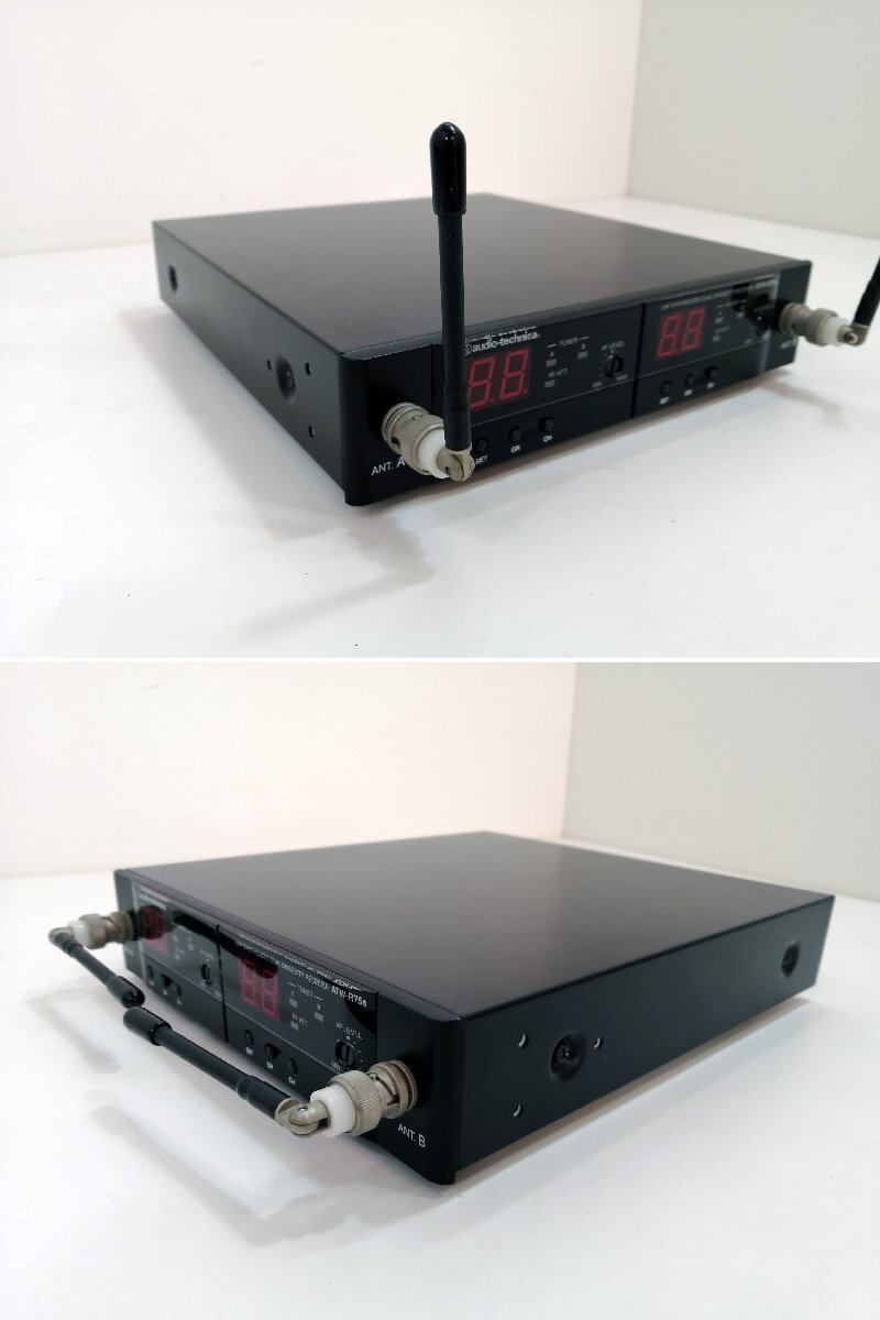 Yahoo!オークション - ワイヤレスマイク&レシーバーセット audio techn...