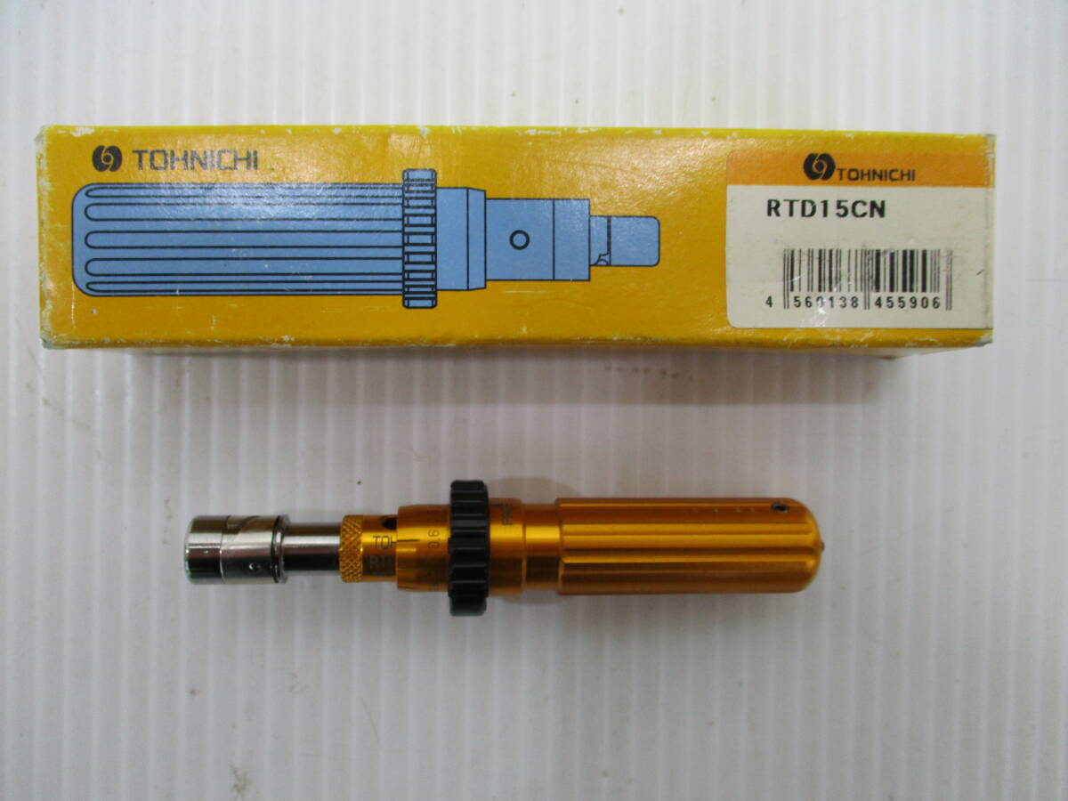 Yahoo!オークション - M39 東日 トルクドライバー RTD15CN