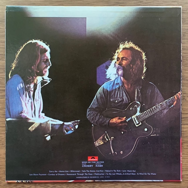 Yahoo!オークション - 【LP】Crosby & Nash - Wind On The Water [MP25...