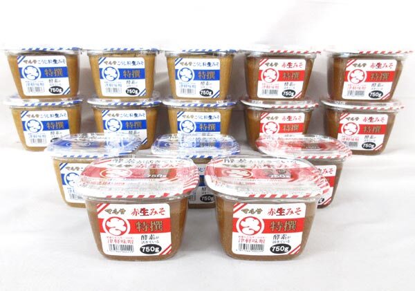 Yahoo!オークション - 送料300円(税込) co680 マルサ 津軽味噌 生みそ ...