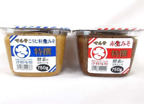 Yahoo!オークション - 送料300円(税込) co680 マルサ 津軽味噌 生みそ ...