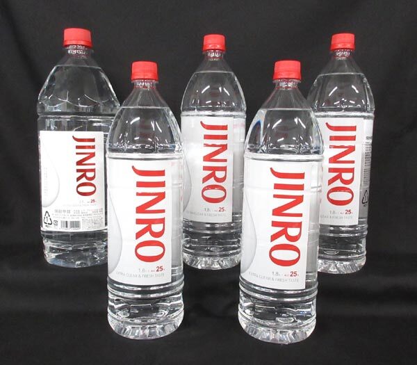 Yahoo!オークション - 送料300円(税込) co738 焼酎甲類 眞露 JINRO 2種...