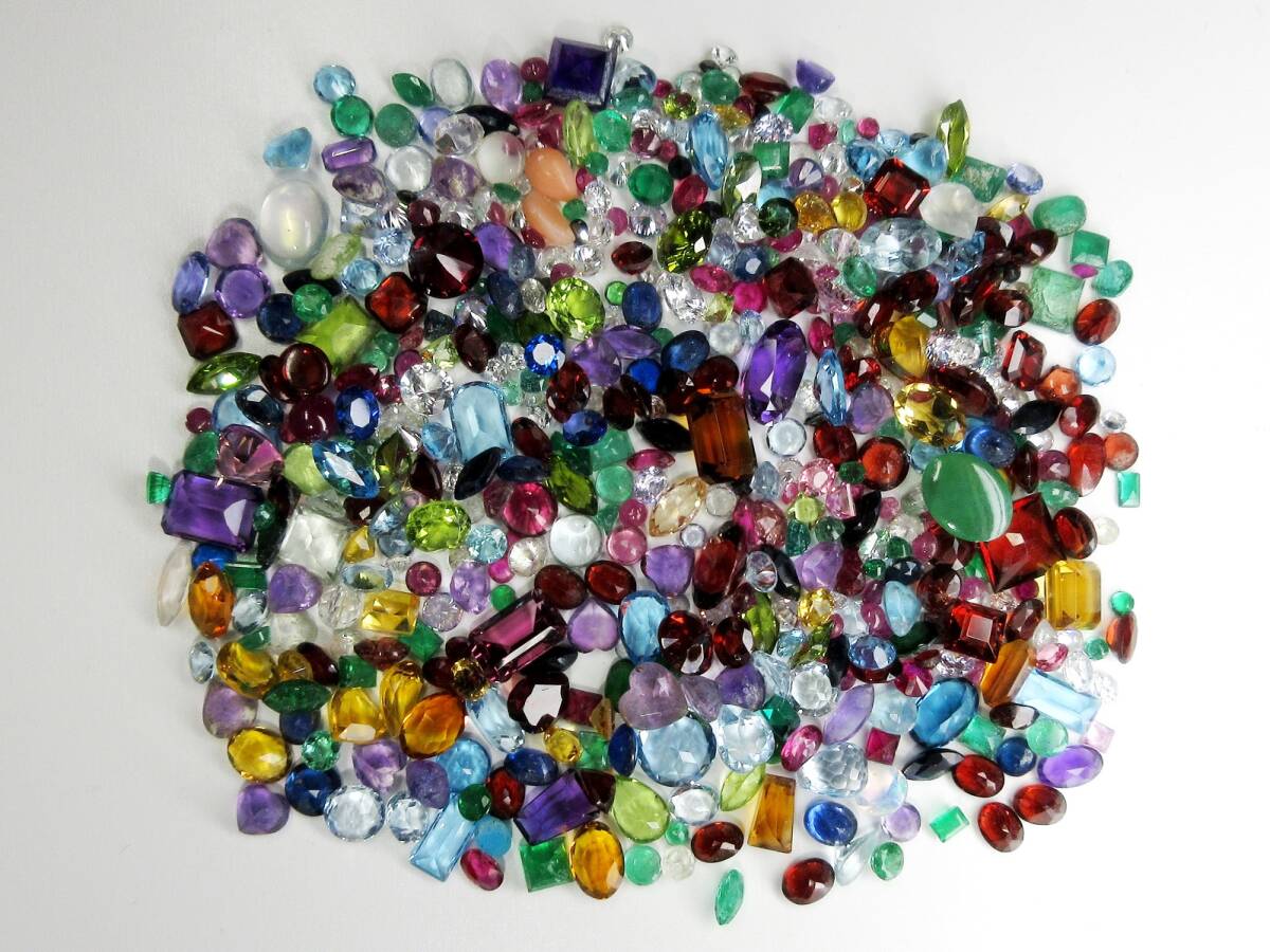 Yahoo!オークション - いよいよ年内ラスト ルース 天然石まとめて100ct...