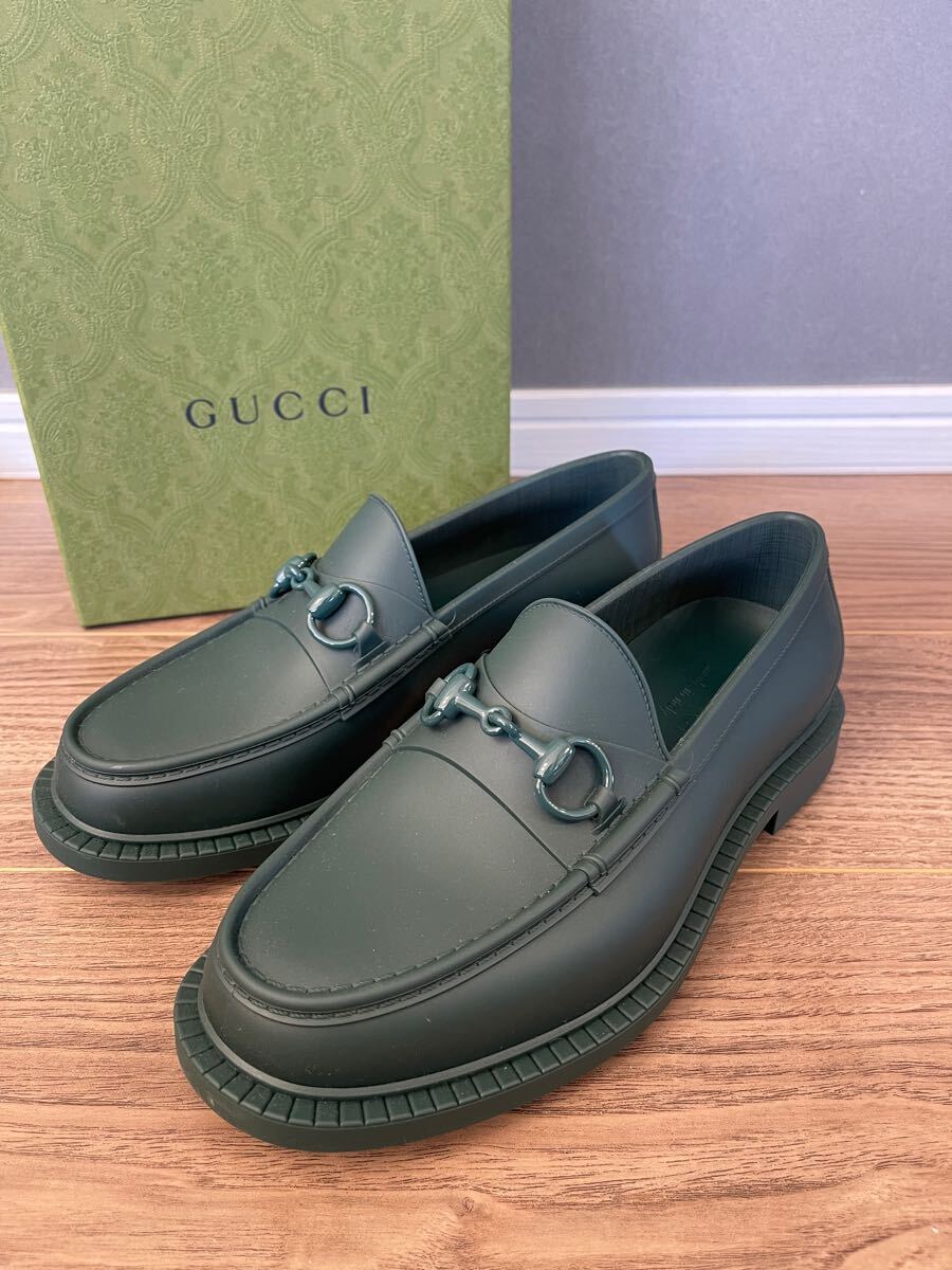 Yahoo!オークション - gucci ラバーシューズ メンズ24.5センチ