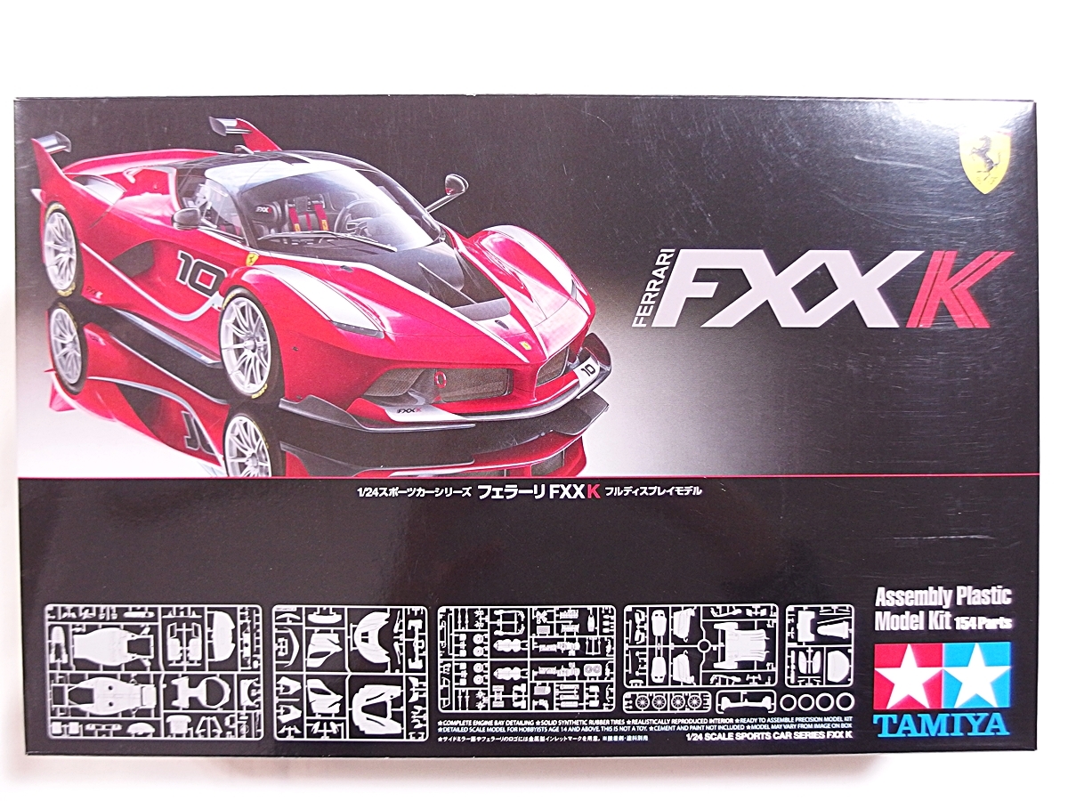Yahoo!オークション - 新品 タミヤ 1/24 フェラーリ FXX K