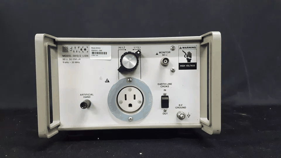 Yahoo!オークション - [NBC] EMCO「3810/2」9kHz to 30MHz Line Impeda...