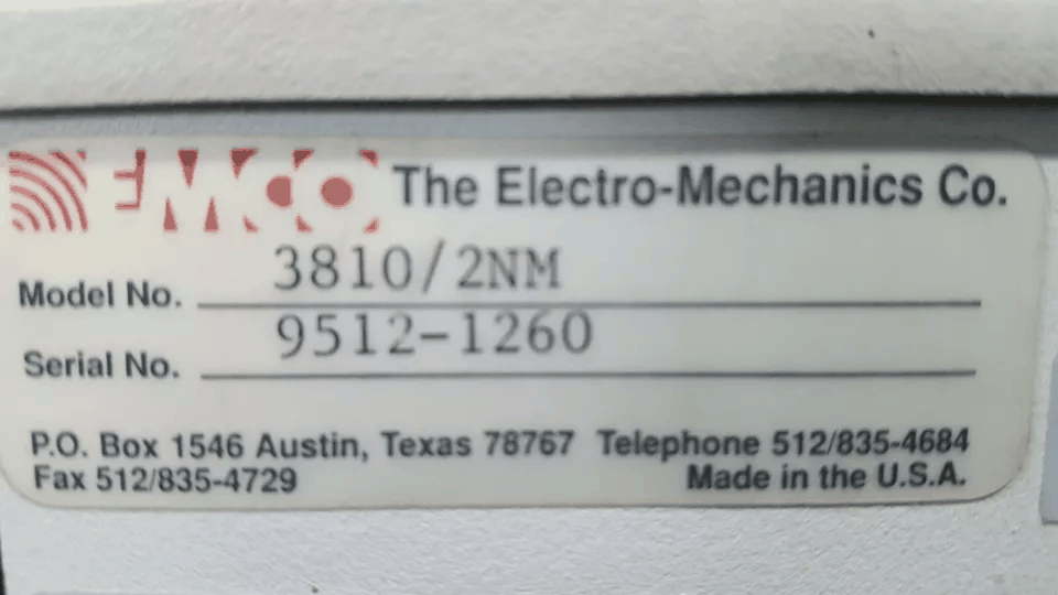 Yahoo!オークション - [NBC] EMCO「3810/2」9kHz to 30MHz Line Impeda...
