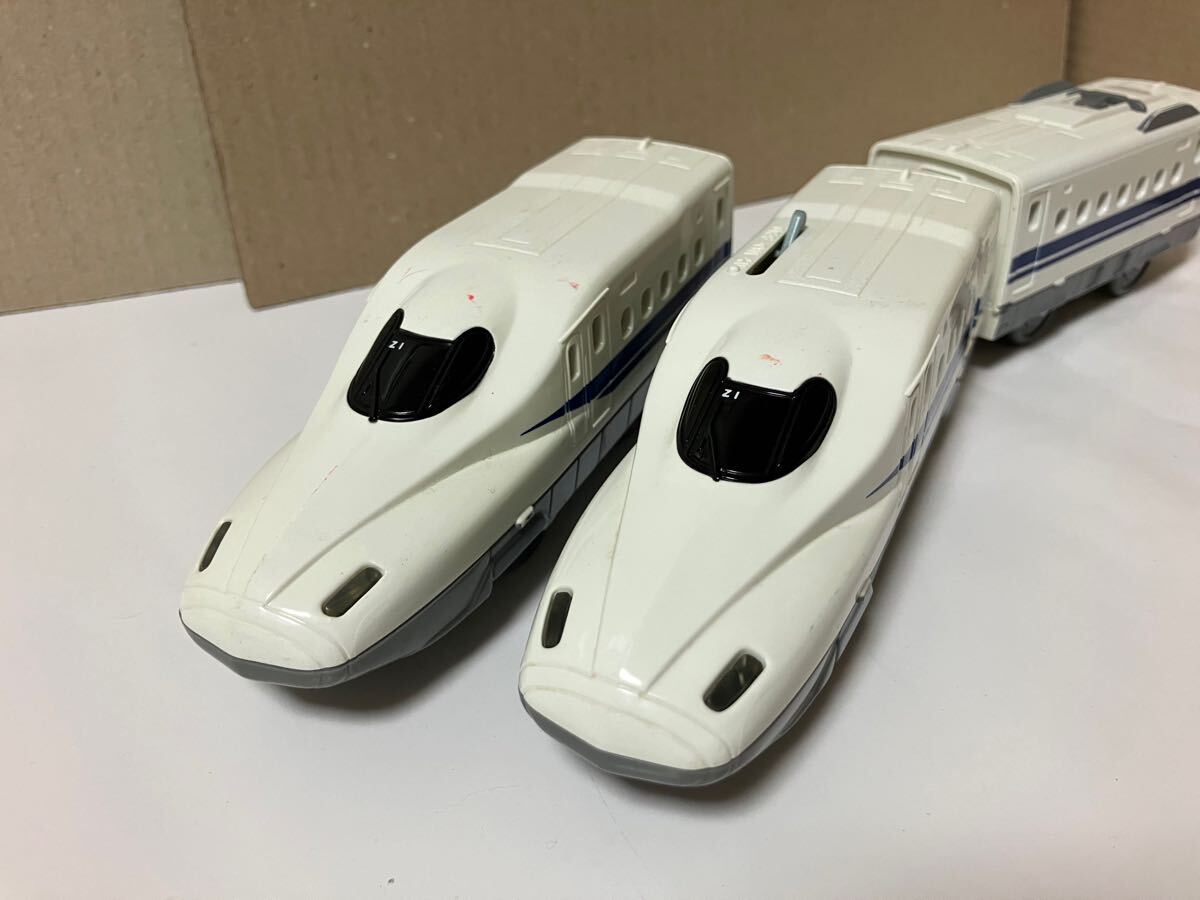 Yahoo!オークション - 【プラレール】ライト付 N700系新幹線のぞみ Z1...