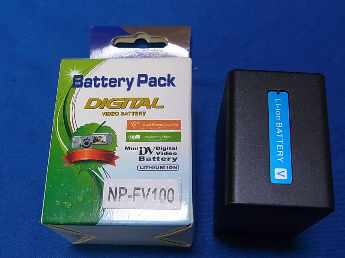 Yahoo!オークション - SONY NP-FV100 互換バッテリ-
