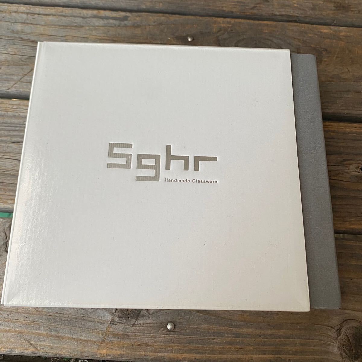 Yahoo!オークション - 未使用保管品 スガハラ ガラス sghr 銘入り 箸置...