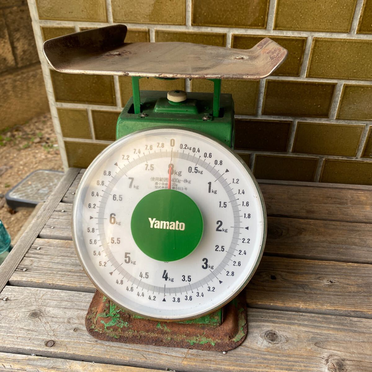 Yahoo!オークション - ヤマト yamato 上皿はかり 使用範囲400g〜8kg 最...
