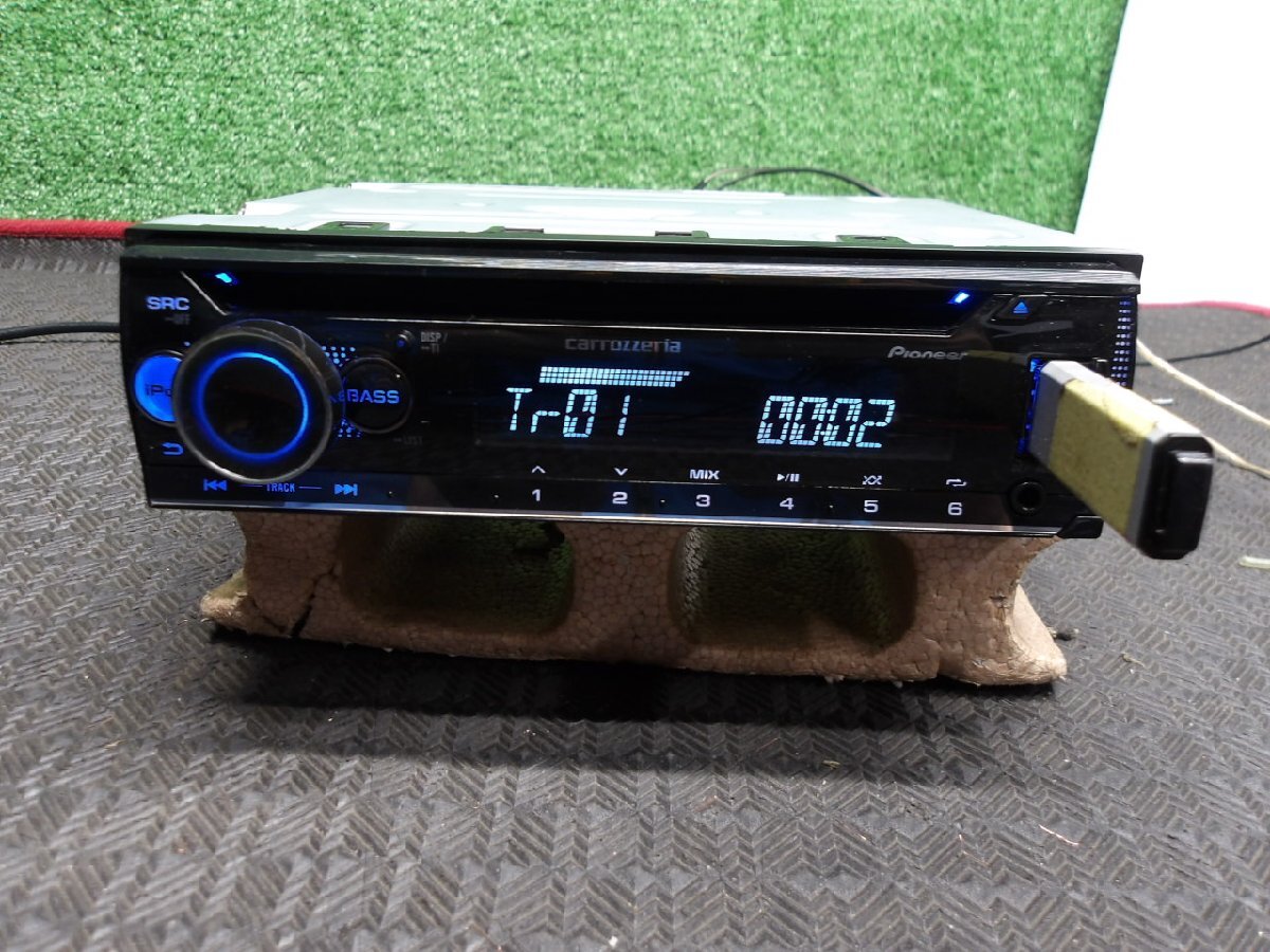 Yahoo!オークション - (R06/12/11-5) Φ 1DINオーディオ / パイオニア ...