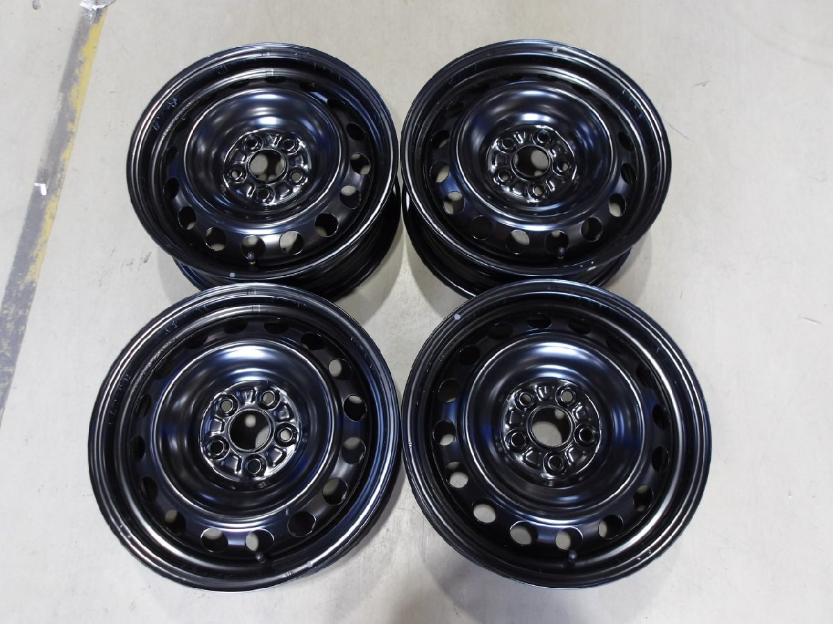 Yahoo!オークション - (R06/12/23-1) Φ 15インチ / 純正スチールホイ...